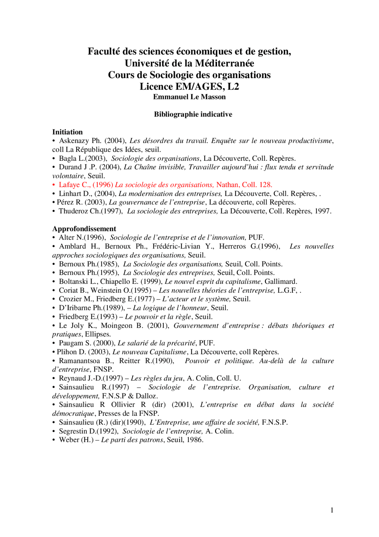 Cours socio 1 | Lectures Arts | Docsity