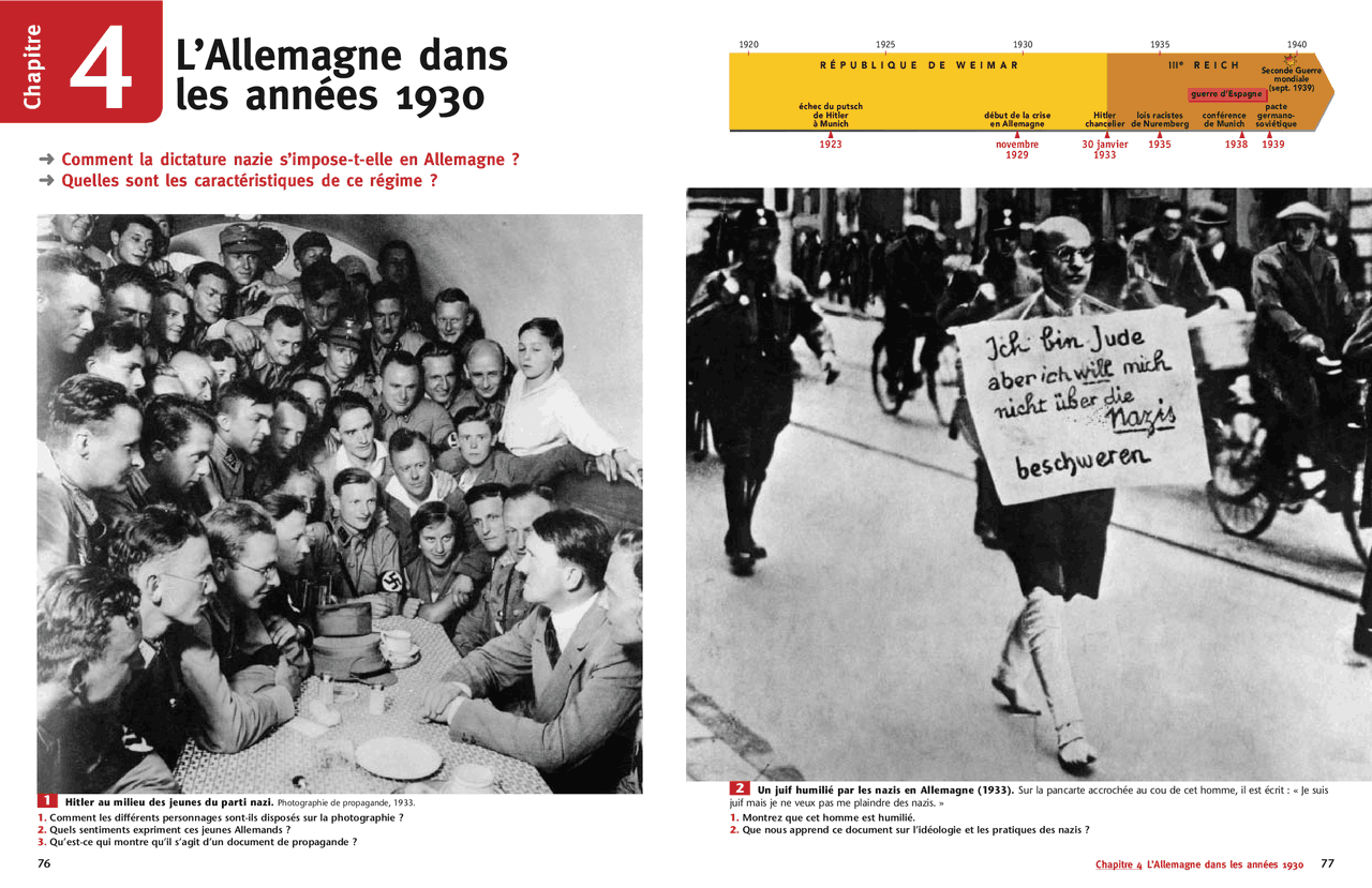 L'Allemagne dans les années 1930 | Slides Culture allemande | Docsity