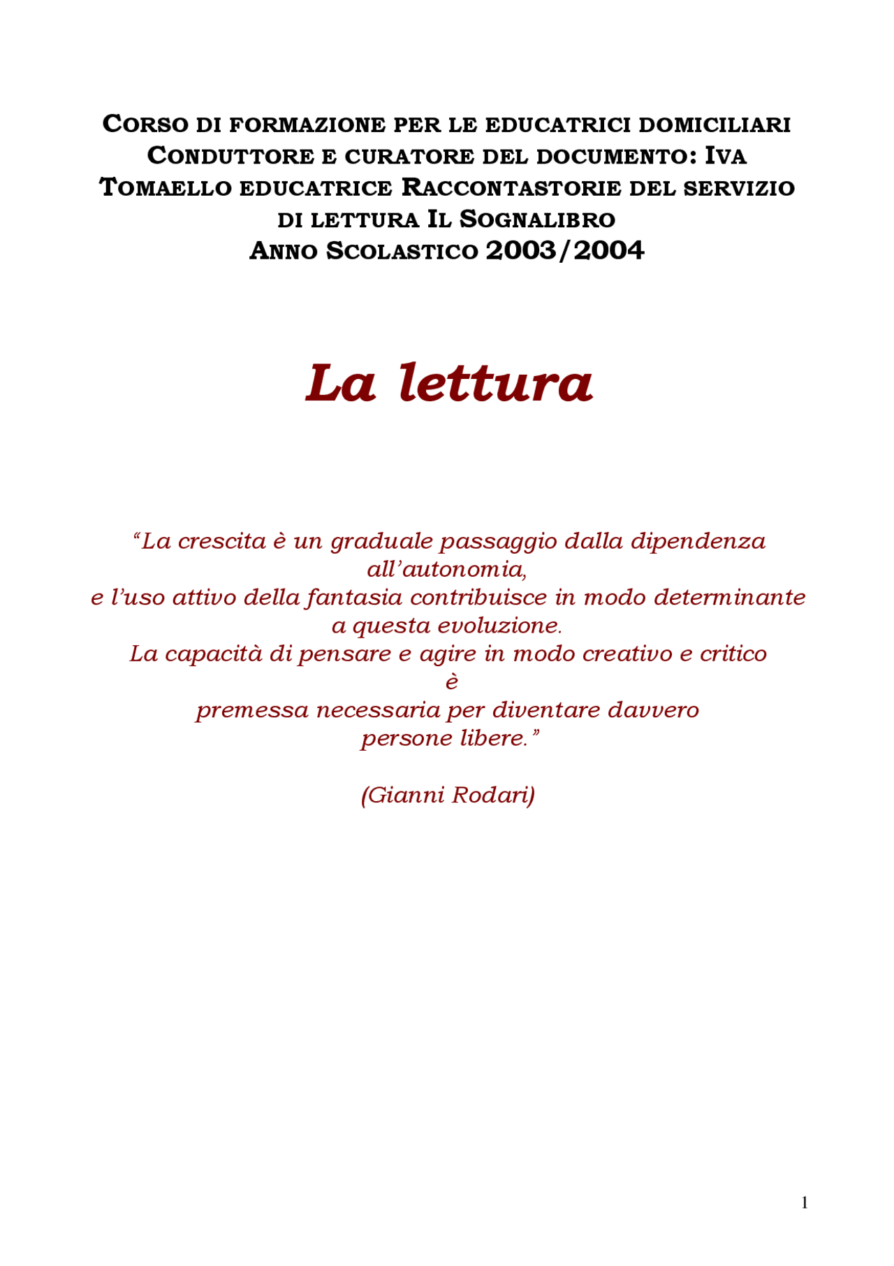 Il Piacere Della Lettura Dispense Di Diritto Docsity