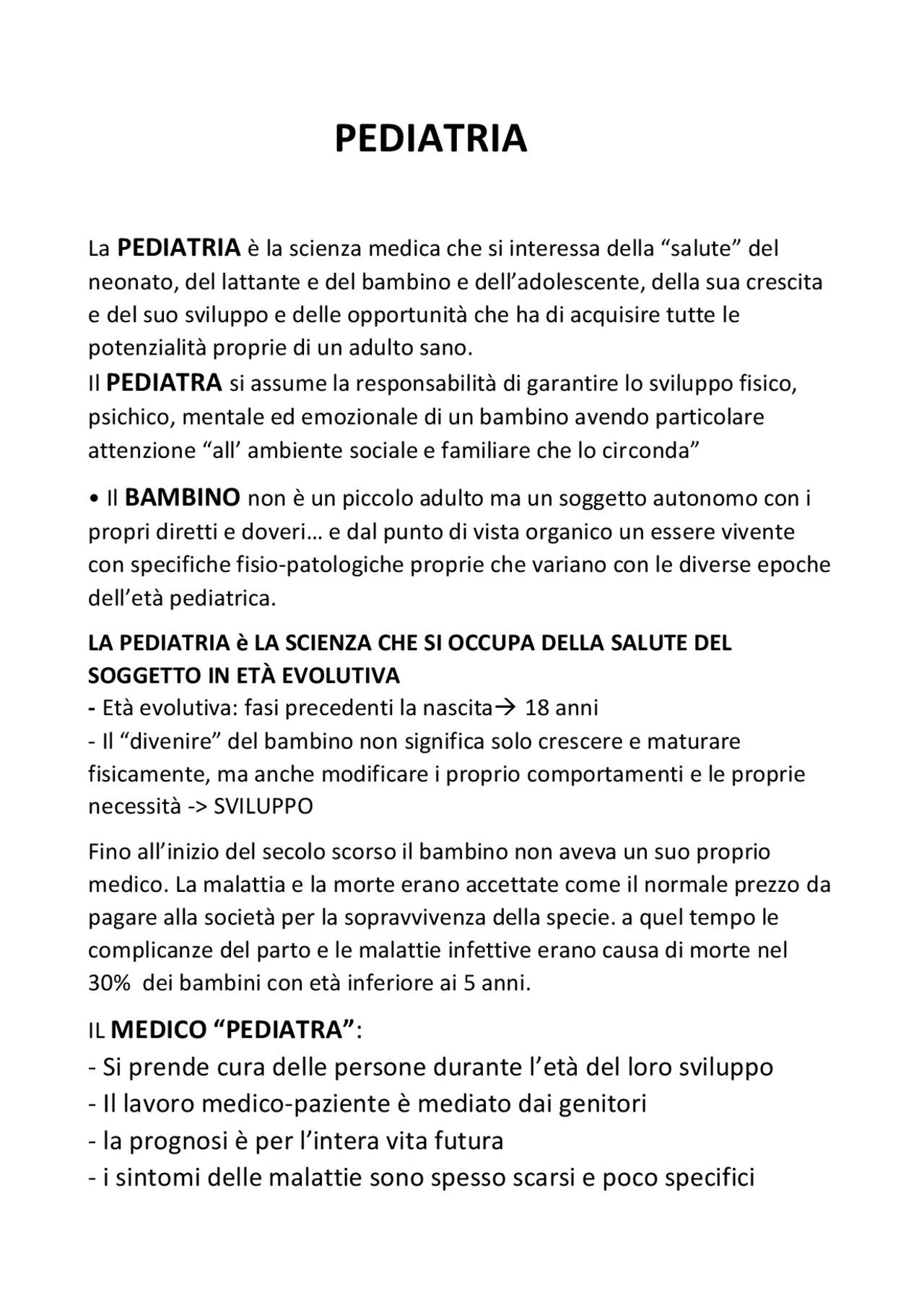 Pediatria Generale Contenente Appunti E Slide Tesi Di Laurea Di
