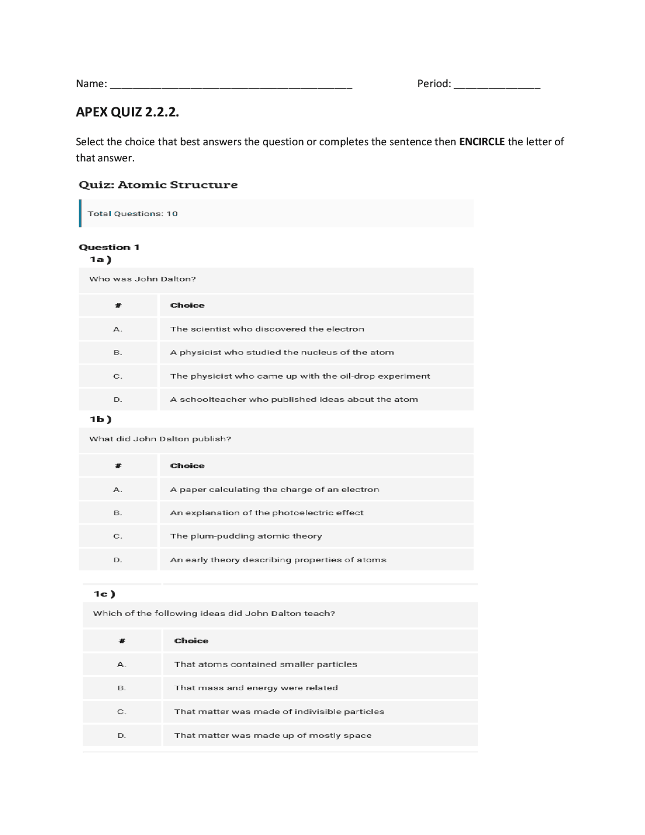 APEX QUIZ 2.2.2. | Notes Géométrie | Docsity