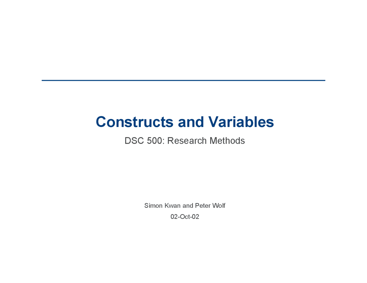 Variables And Operational Definitions Introduction Lecture Notes Operational Research Docsity