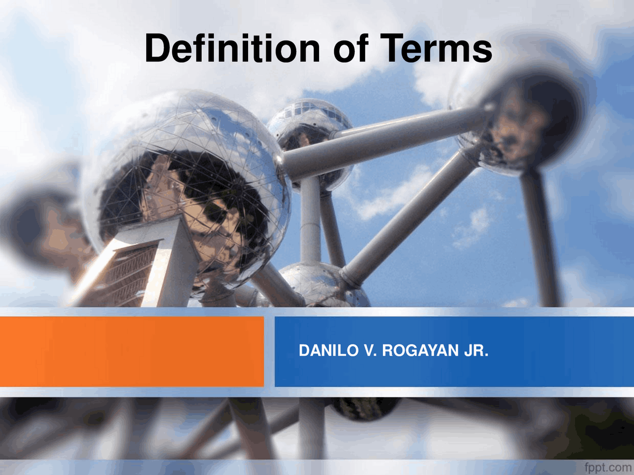 Definition of Terms | Lecture notes Research Methodology | Docsity