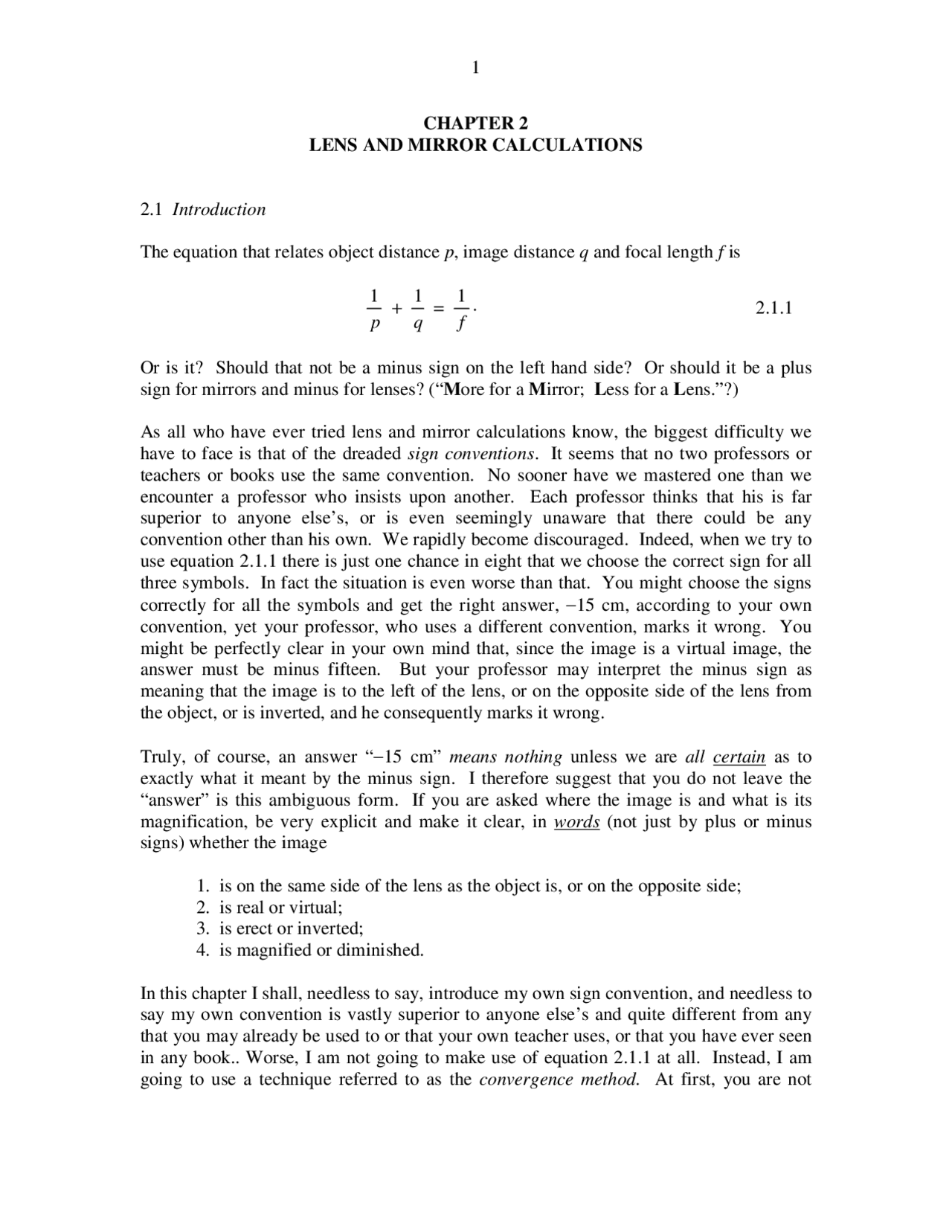 Understanding Lens Equations: Object Distance, Image Distance, and ...