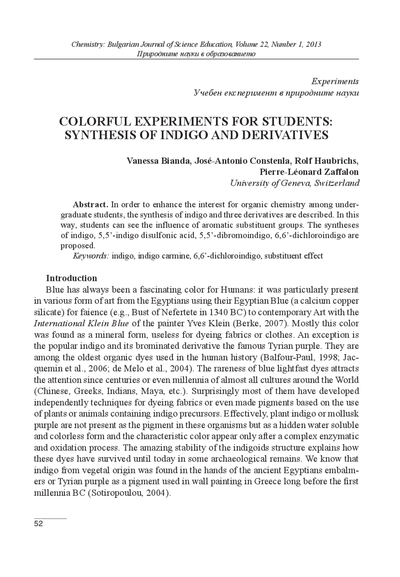 The Fascinating World of Indigo: Structure, Synthesis, and Applications ...