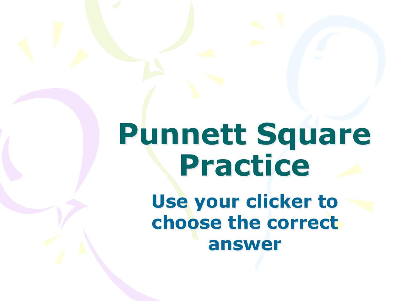 Punnett Square Practice Summaries Genetics Docsity