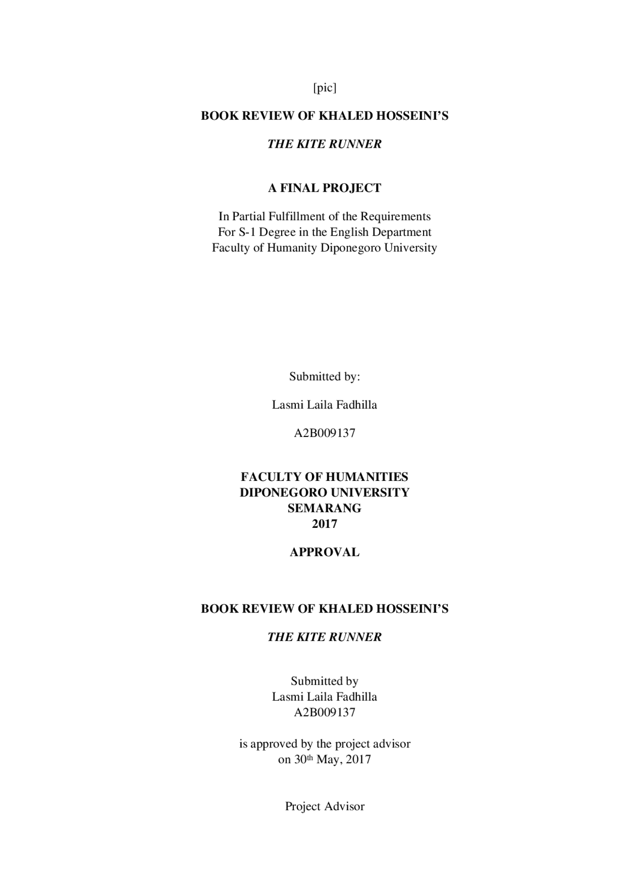 [pic] BOOK REVIEW OF KHALED HOSSEINI'S THE KITE ... | Study notes ...