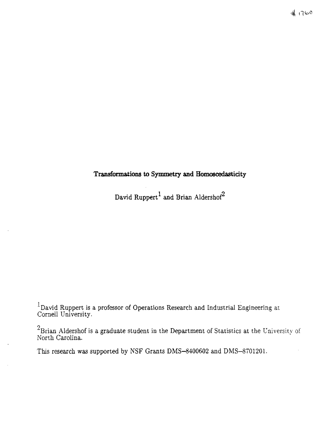 Transformations To Symmetry And Homoscedasticity Slides Industrial