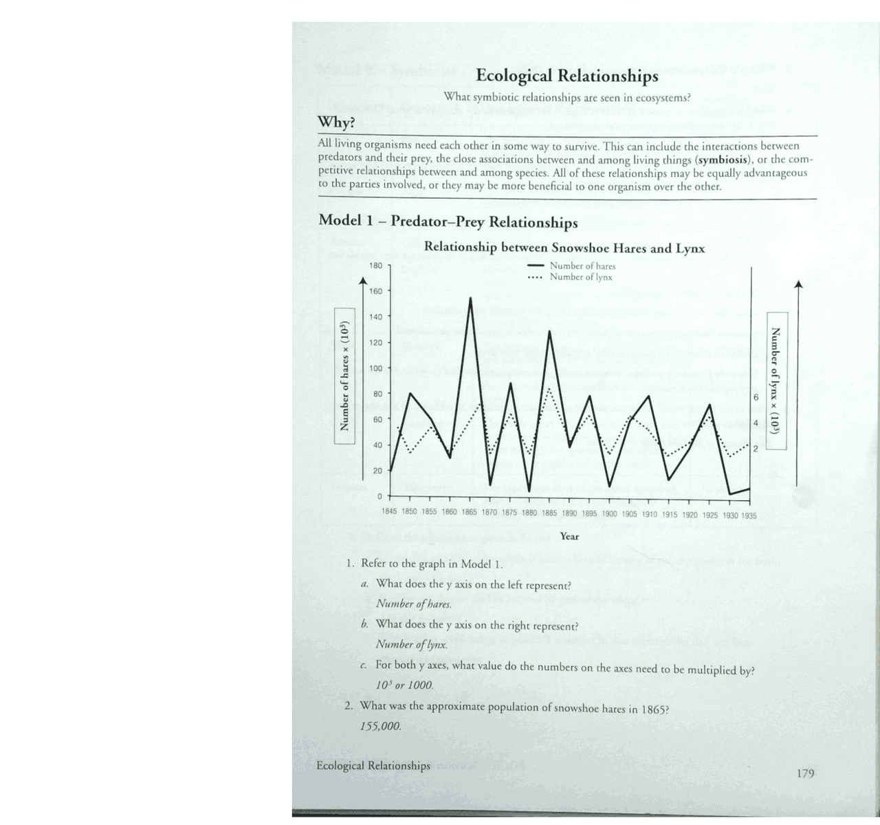 Ecological Relationships | Study notes Ecosystem Modelling | Docsity