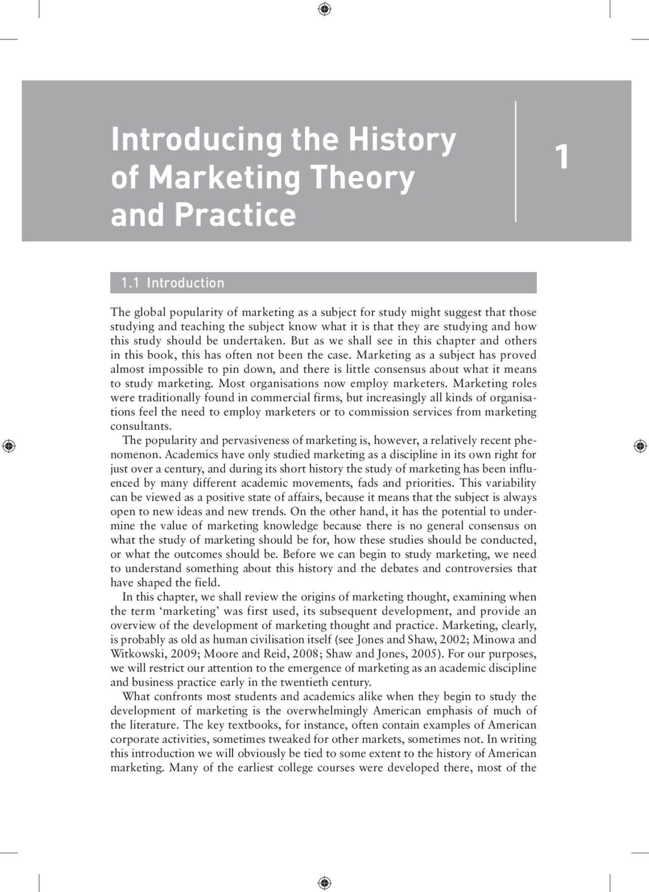 Introducing The History Of Marketing Theory And Practice Lecture