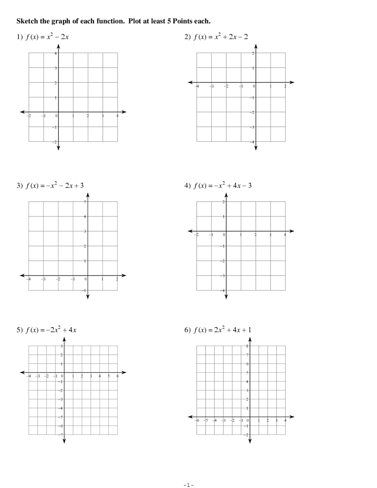 Graphing Parabolas Worksheet 2 With Answer Key pdf Notes Calcul Docsity Graphing Parabolas Worksheet 2 With Answer Key pdf Notes Calcul Docsity