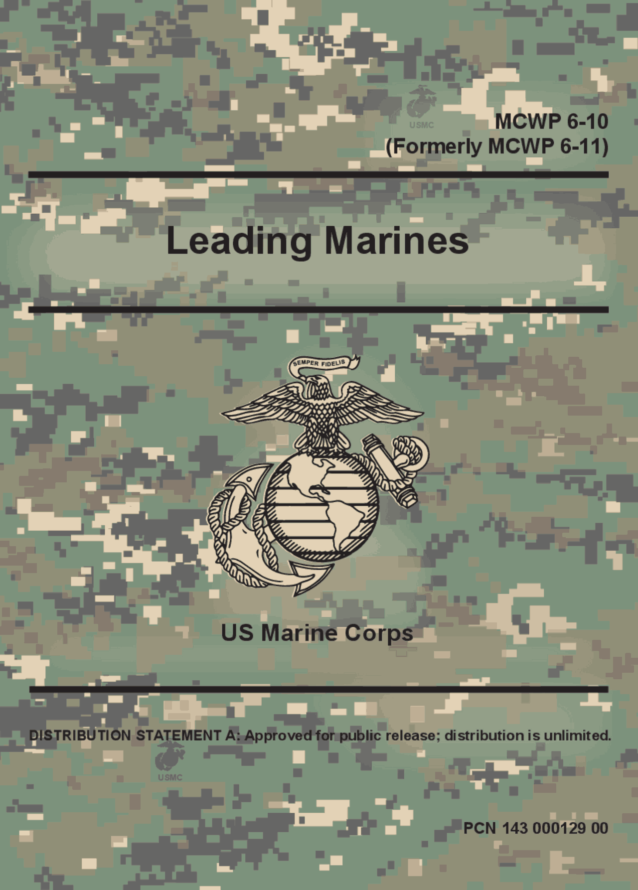 Marine Corps Leadership: Study of Principles & Traits | Study notes ...