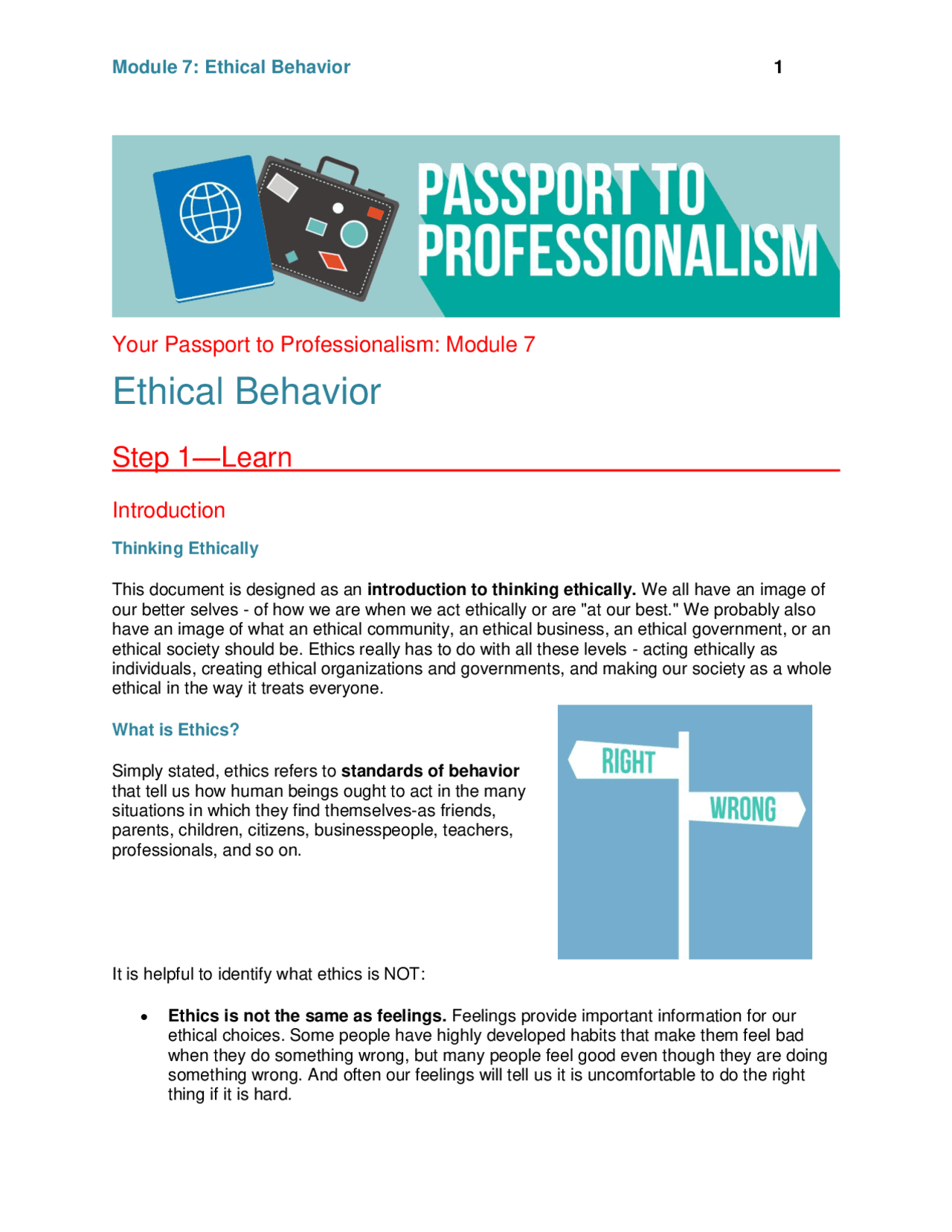 Thinking Ethically: An Introduction to Ethics and Ethical Decision ...