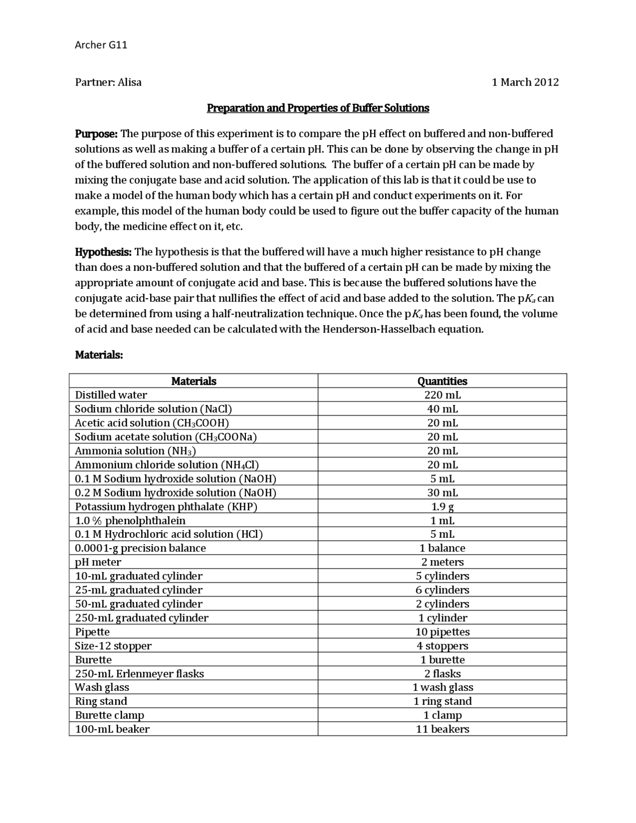 Wis-ap-chem-lab-17-buffer-solutions-archer.pdf | Summaries Medicine ...