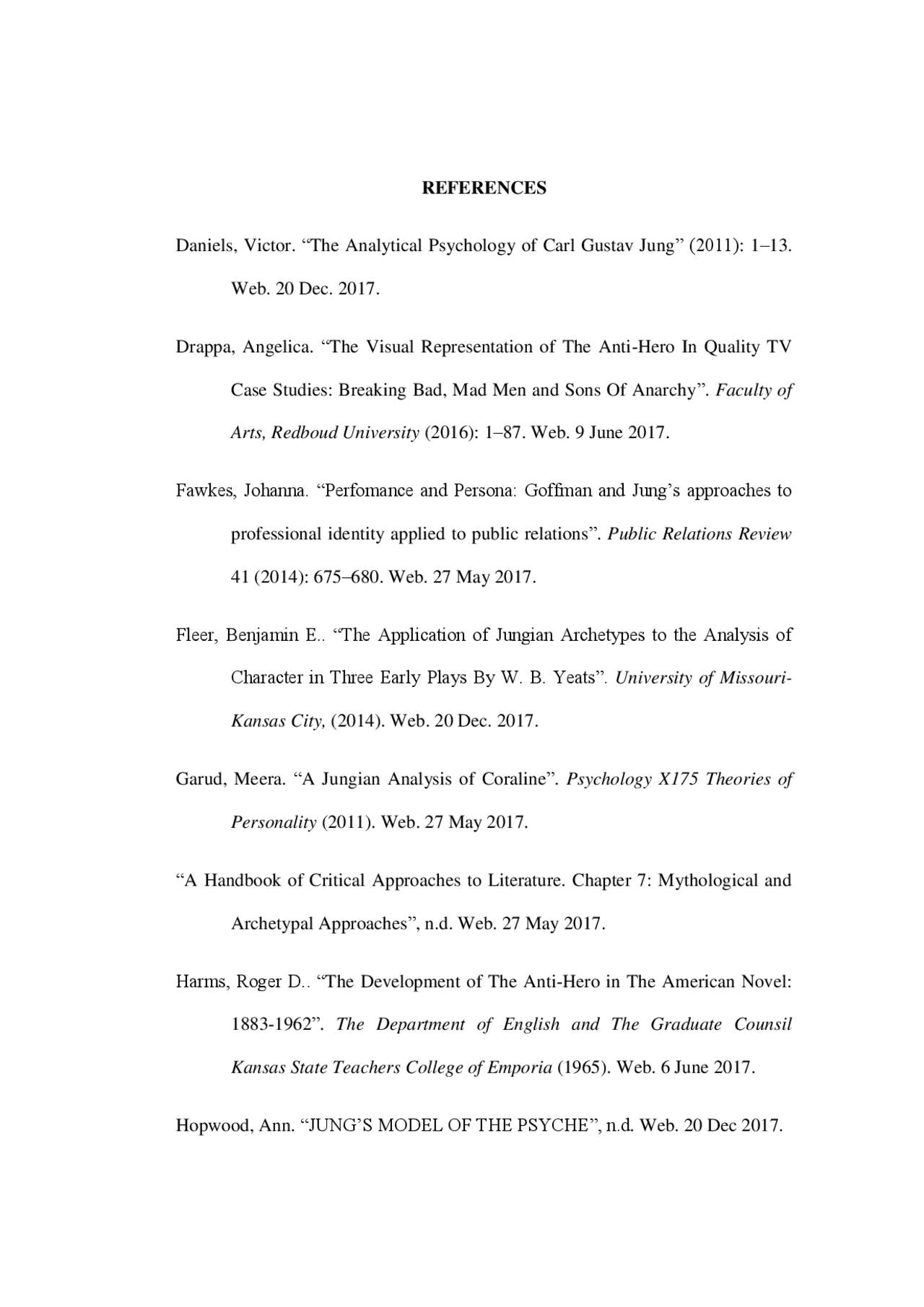 Exploring the Anti-Hero Archetype: A Multidisciplinary Approach ...