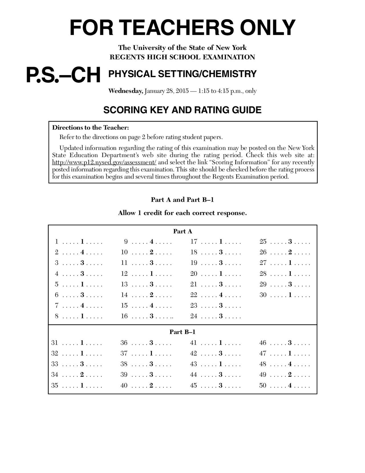 For Teachers Only Psch Summaries Chemistry Docsity
