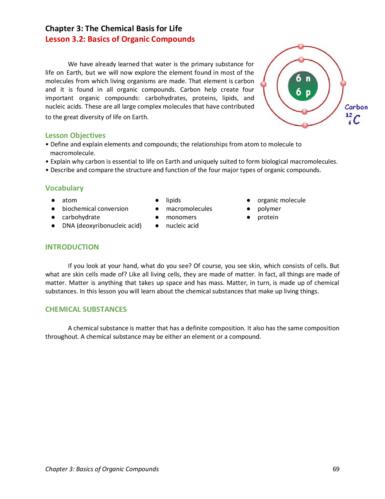 Carbon and Organic Compounds: The Basis for Life | Slides Biological ...