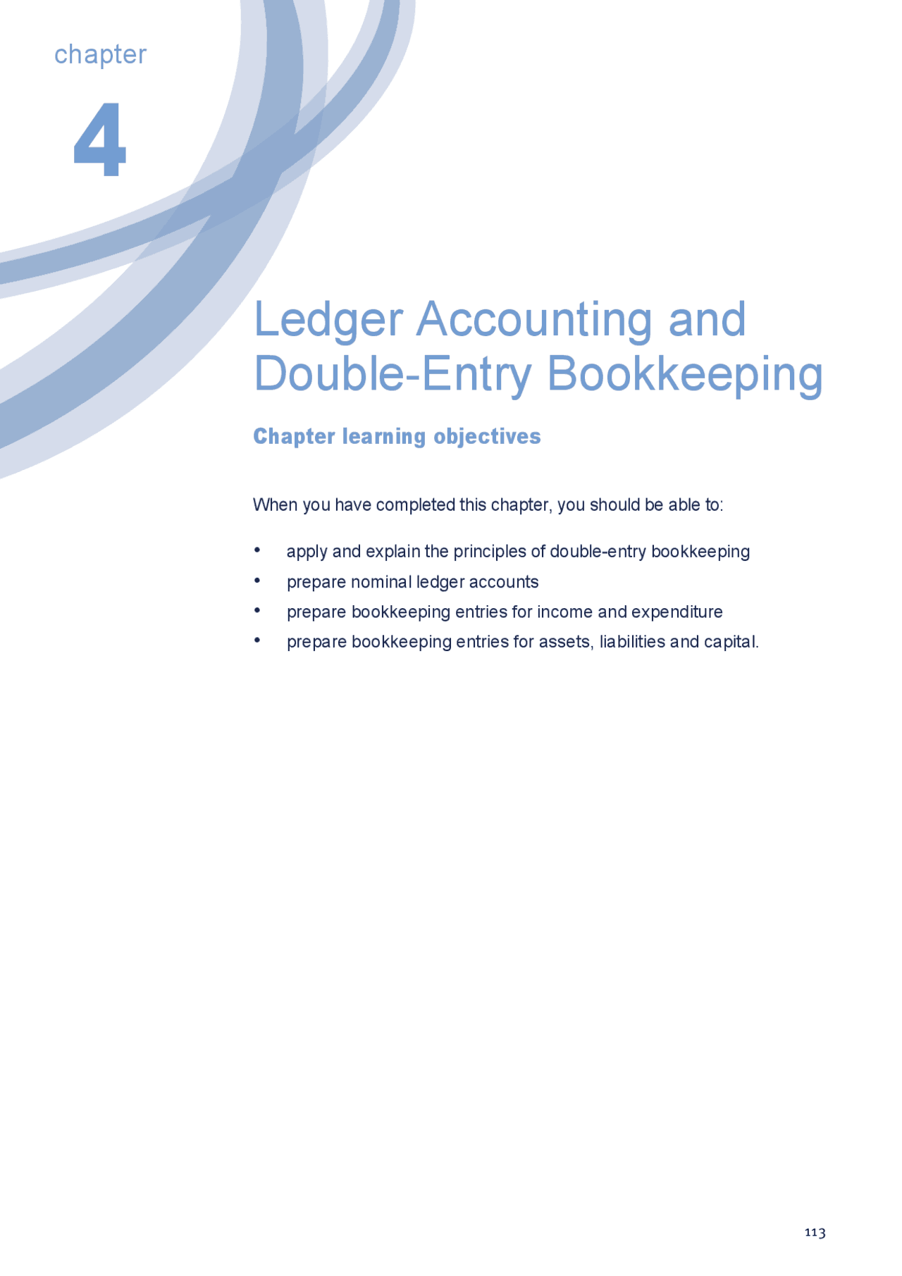 Ledger Accounting And Doubleentry Bookkeeping Lecture Notes Financial