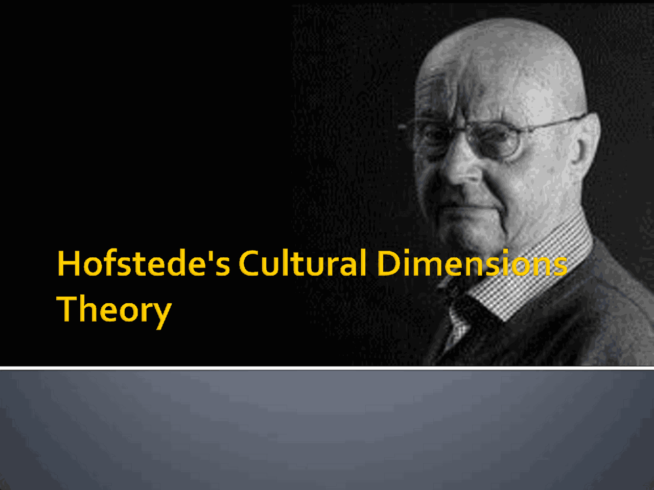 Hofstede's Cultural Dimensions Theory | Lecture notes Communication ...