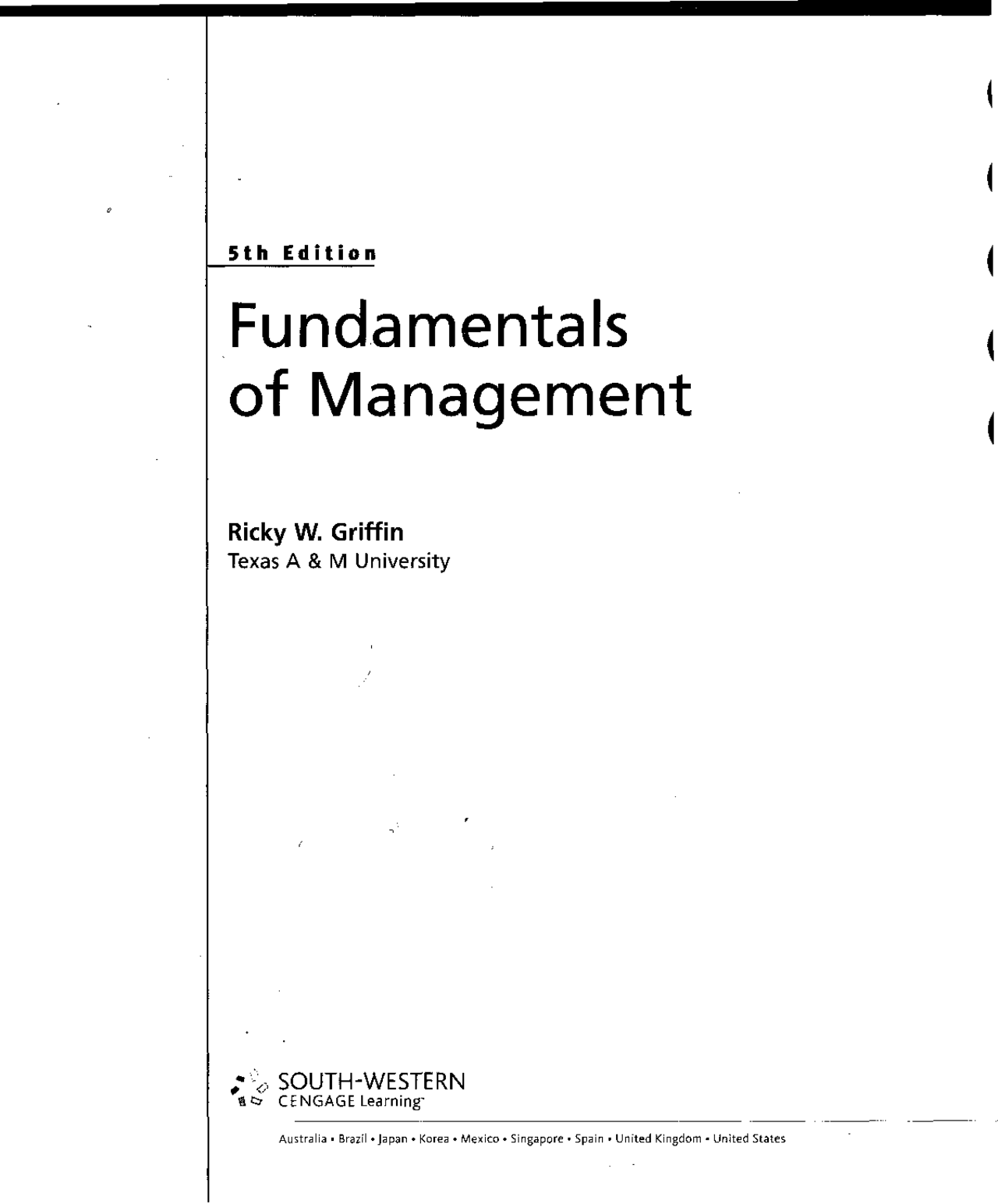 Fundamentals Of Management Slides Art Docsity