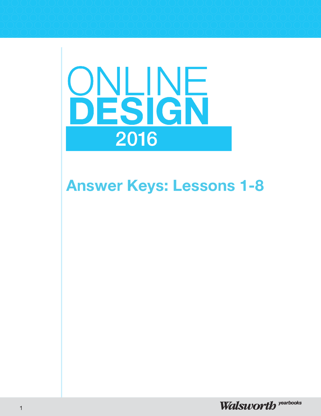 Answer Keys Lessons 1 8 Schemes And Mind Maps Design Docsity
