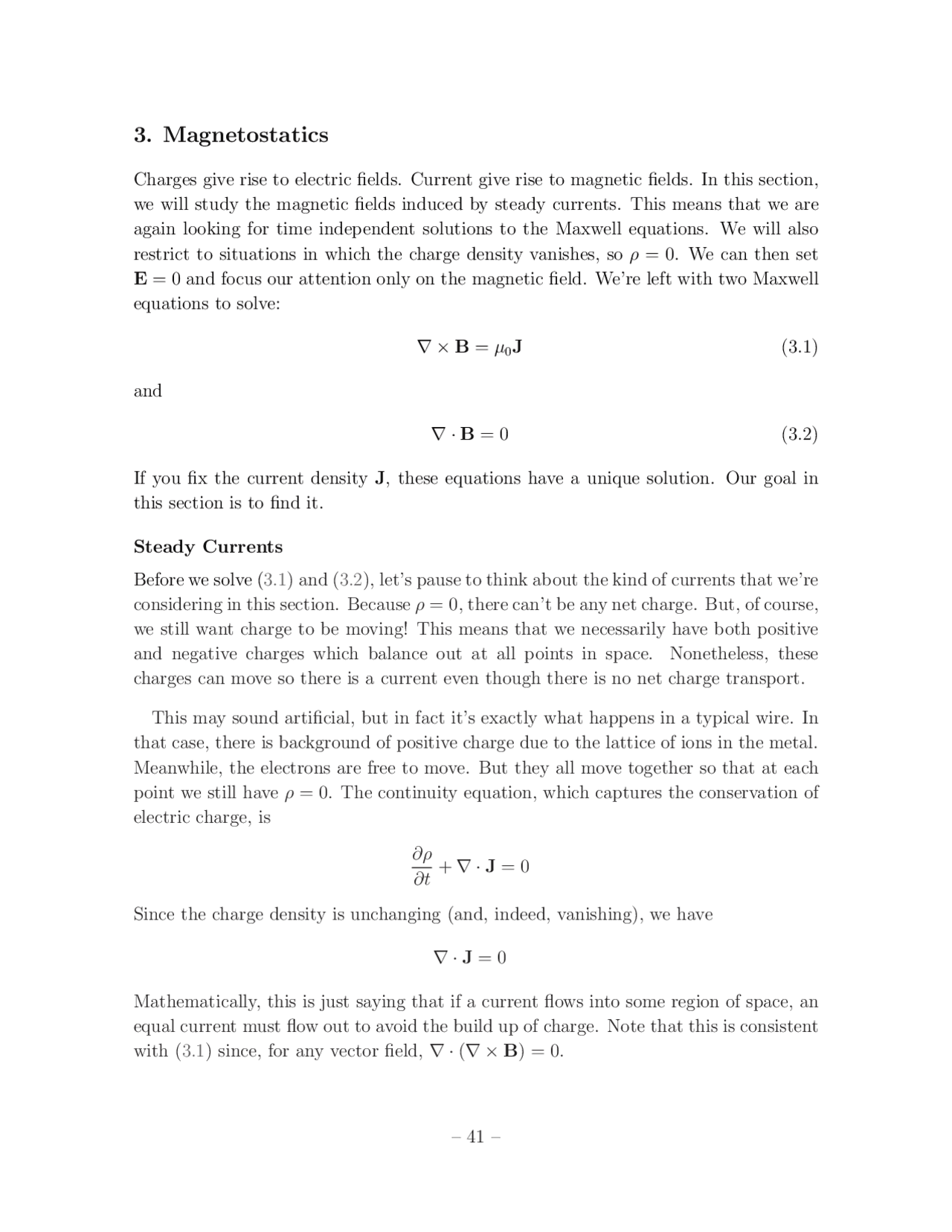 3 Magnetostatics Lecture Notes Law Docsity