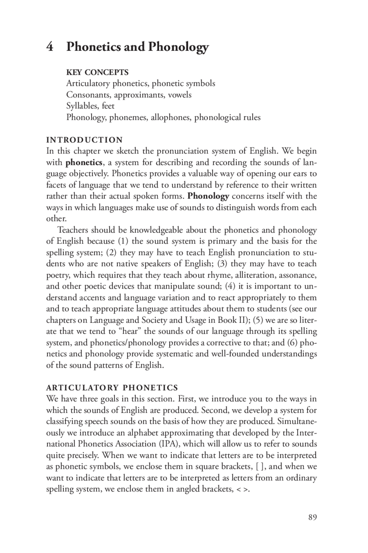 4 Phonetics and Phonology | Lecture notes Phonetics and Phonology | Docsity