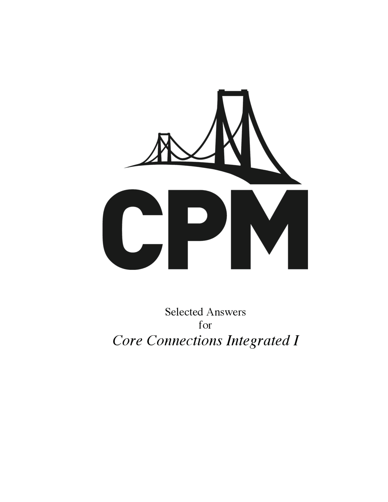 Core Connections Integrated I | Study notes Reasoning | Docsity
