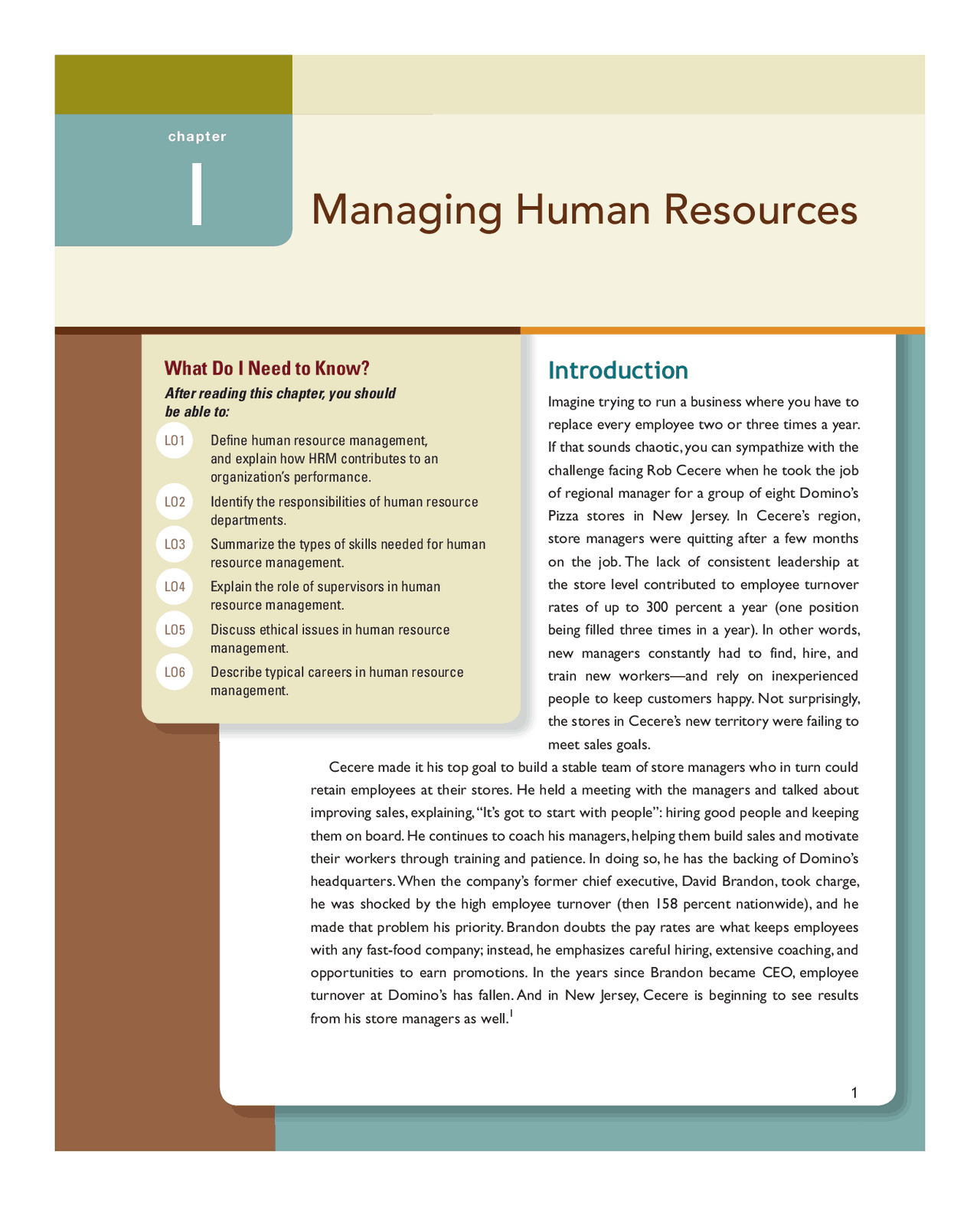 Managing Human Resources Summaries Human Resource Management Docsity