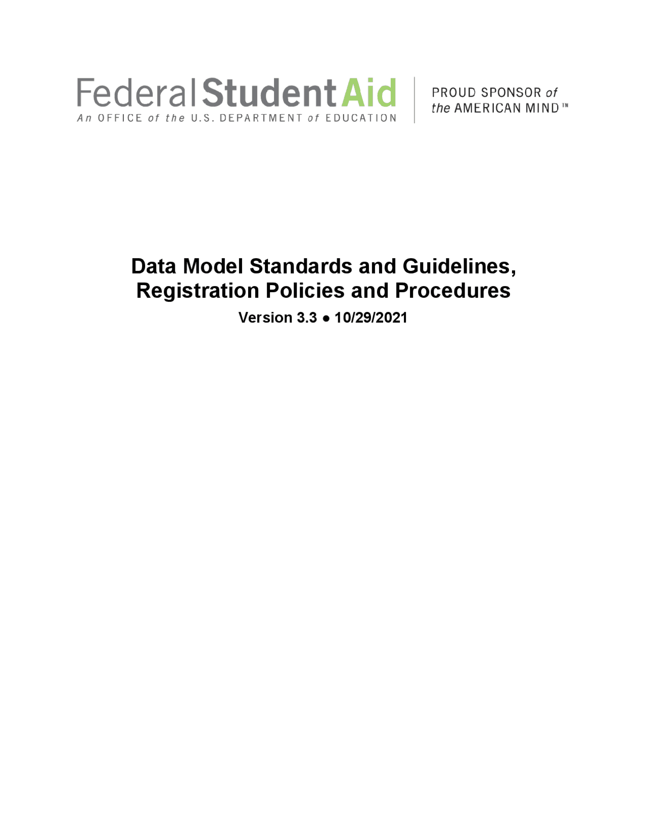 FSA Data Modeling: Enterprise Data Dictionary and Data Sharing | Slides ...