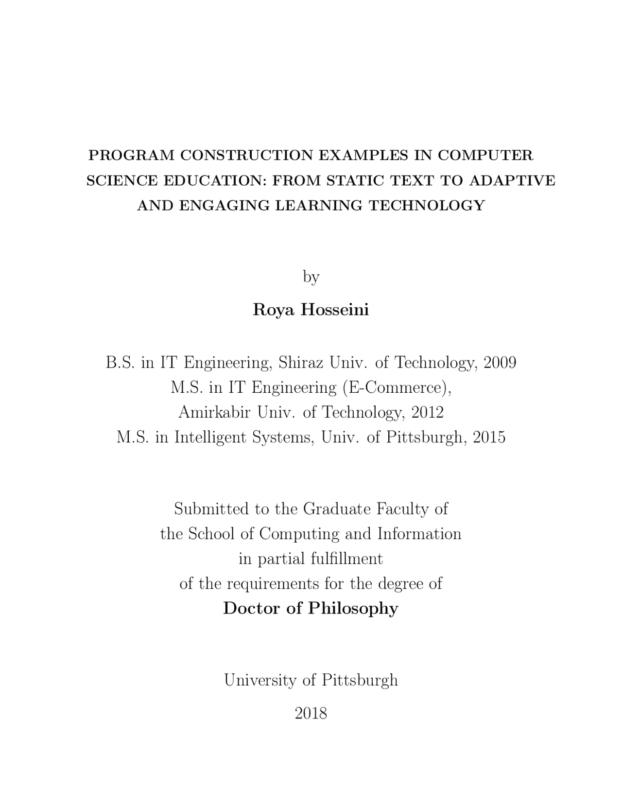 Effectiveness of PCEX Examples on Program Learning: Study on Usage ...