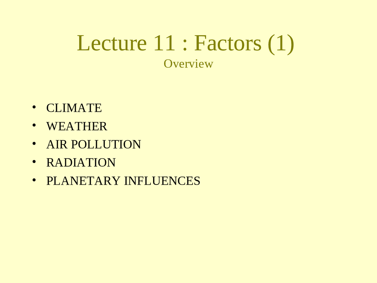 History Of Disease Factors Part 1lecture Slides Slides Medicine