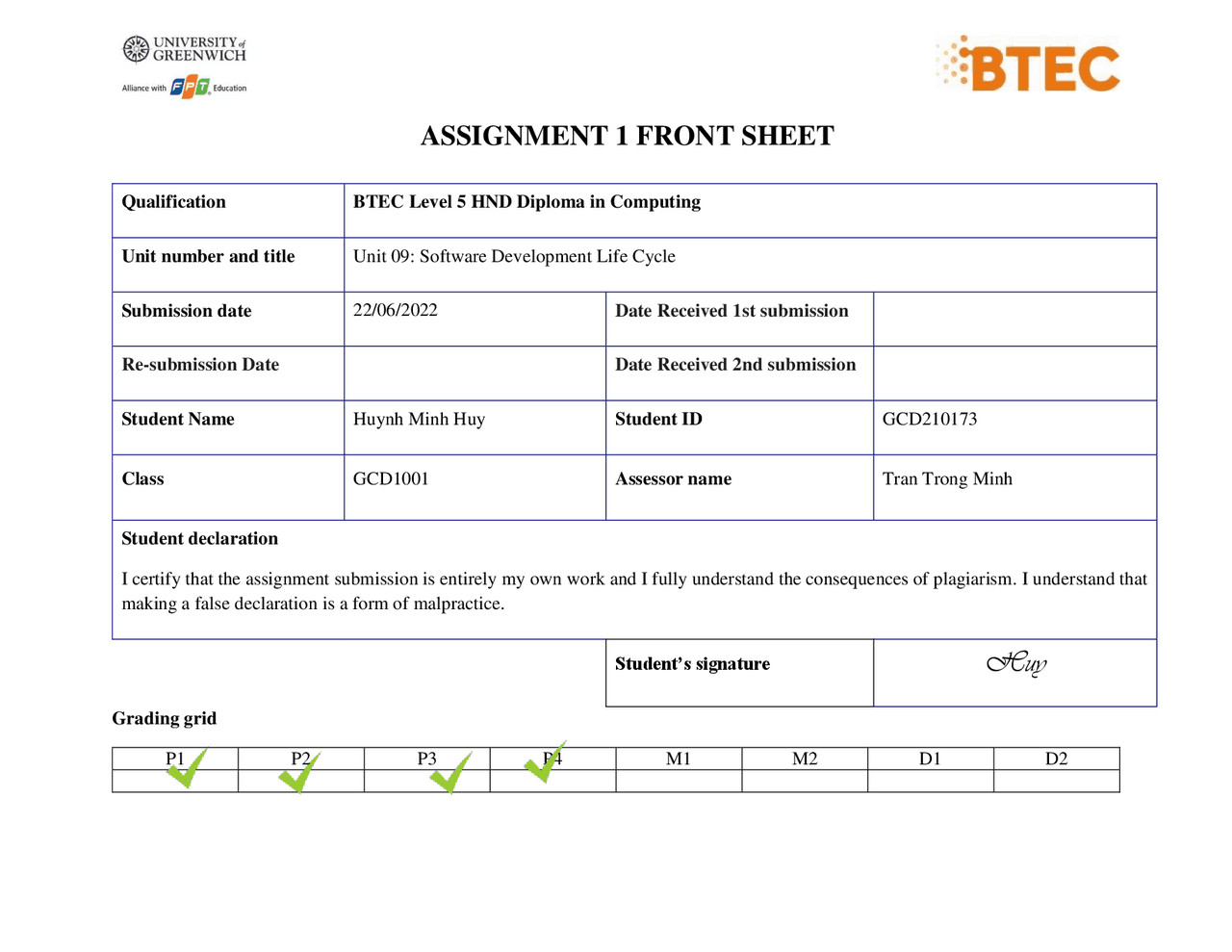 Assignment 1 - Software Development Life Cycle (SDLC) - PASS | Assignments Computer Science ...