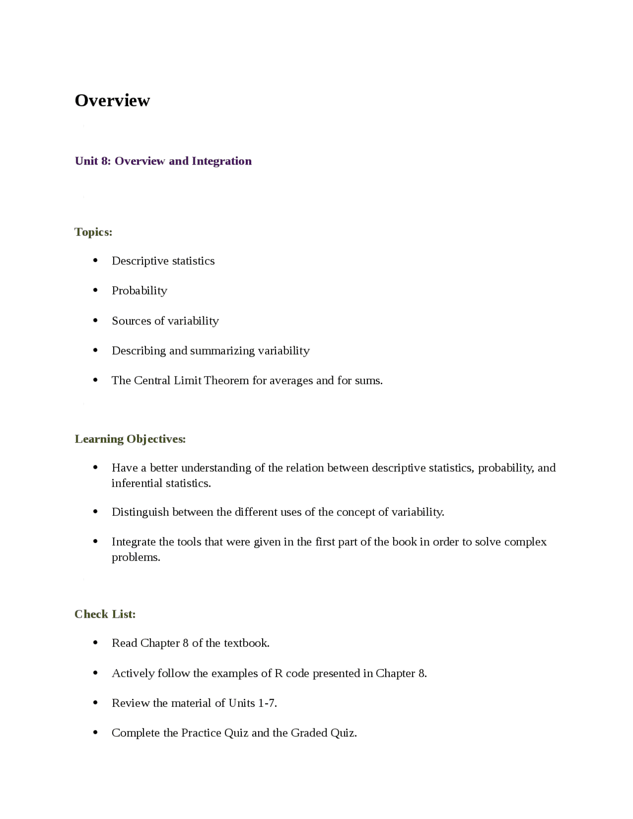 MATH 1280 statistics unit 8&9 | Exercises Statistics | Docsity