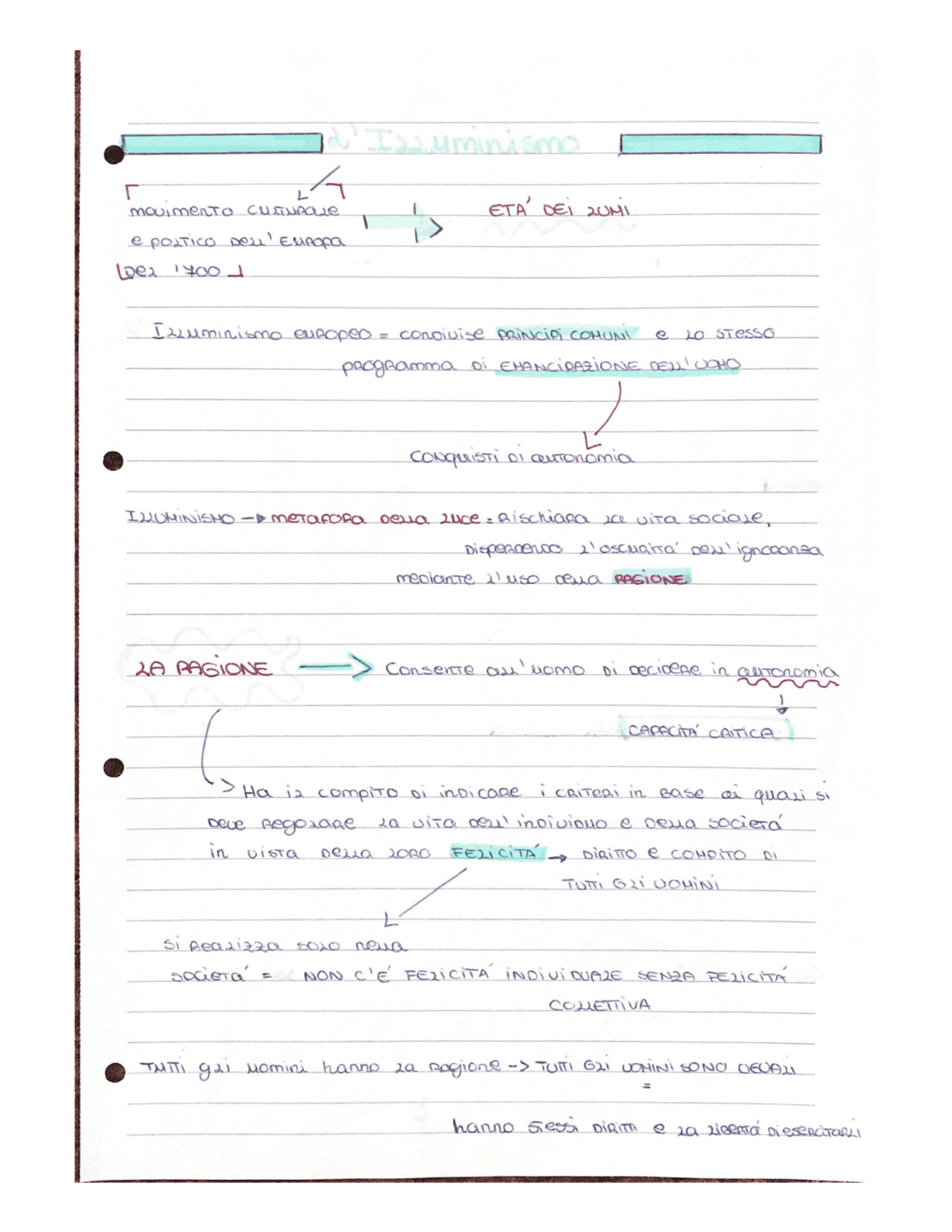 Lilluminismo E Le Riforme Appunti Di Storia Docsity