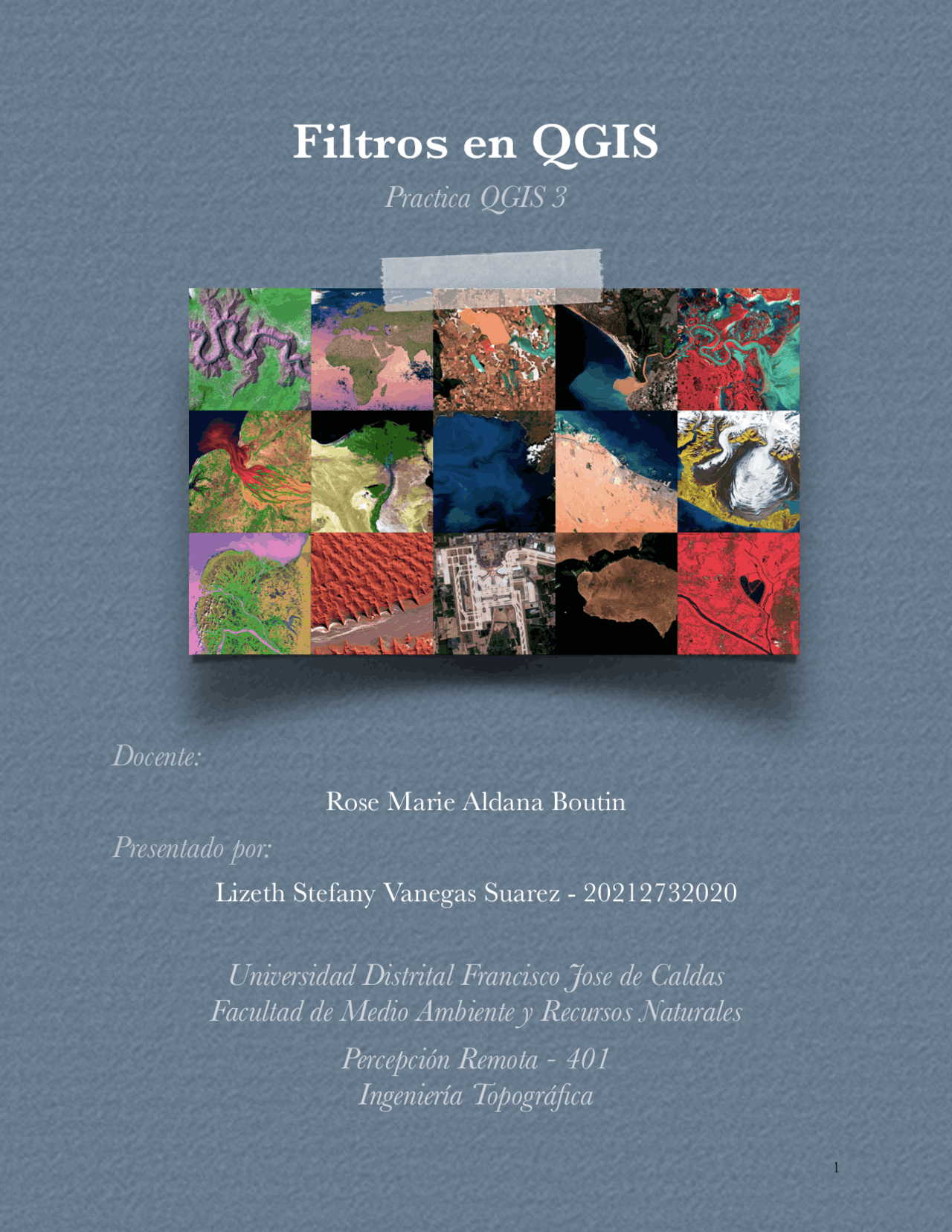 Filtros en qgis- percepción remota | Guías, Proyectos, Investigaciones de Ingeniería en Geodesia ...
