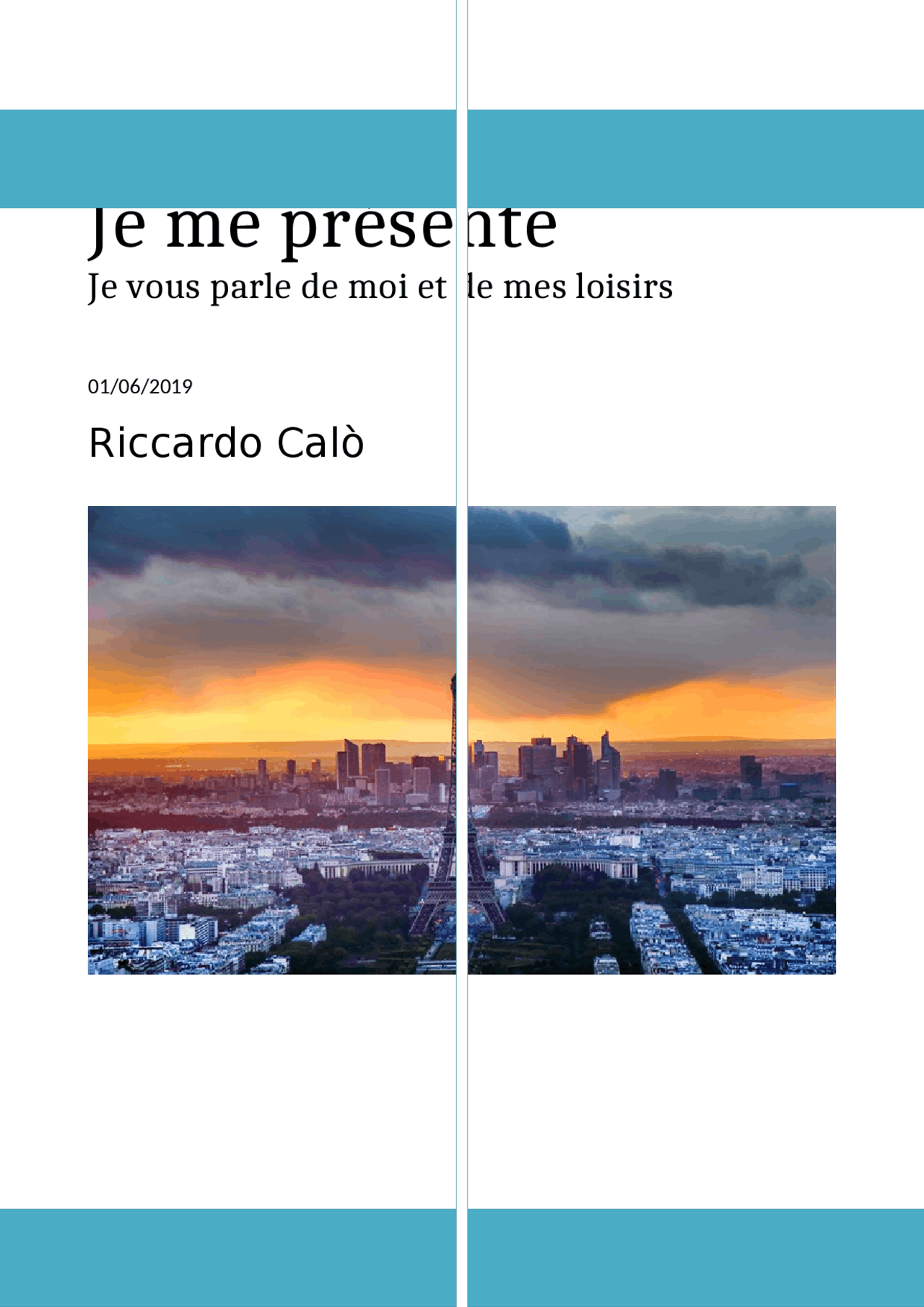 Tesina Terza Media Francese Slide Di Francese Docsity