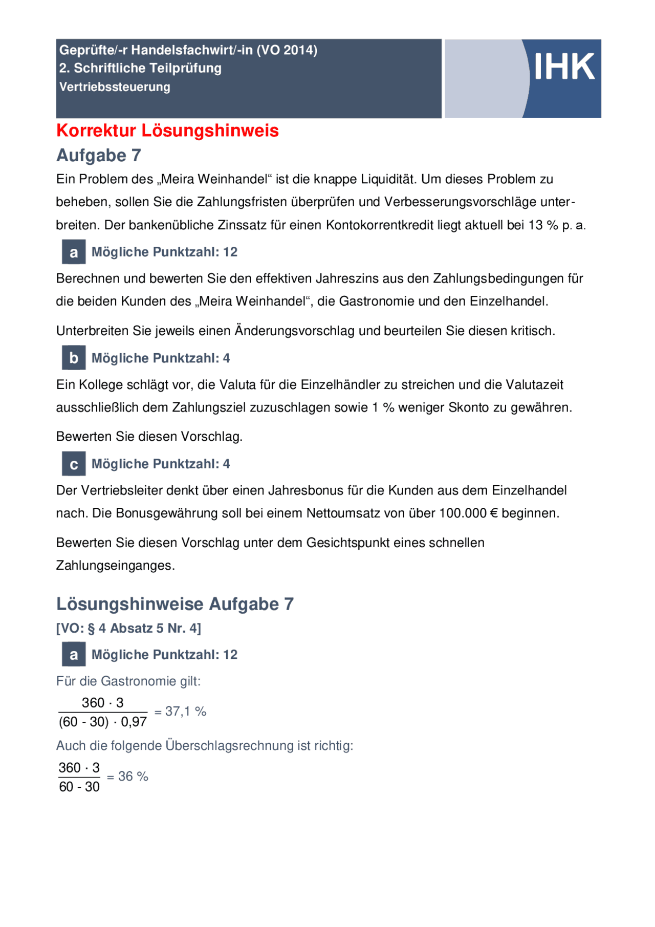 R Handelsfachwirt Mitschriften Absatz Docsity
