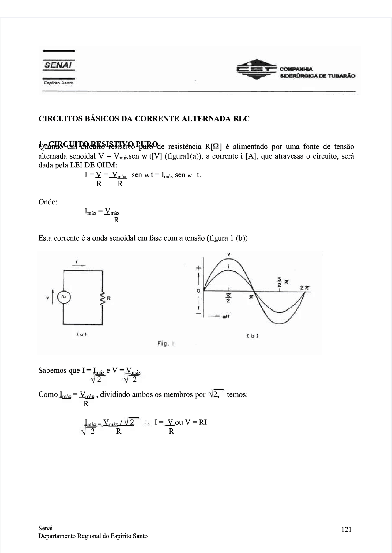 Apostila Circuitos Ca Manuais Projetos Pesquisas Física Docsity