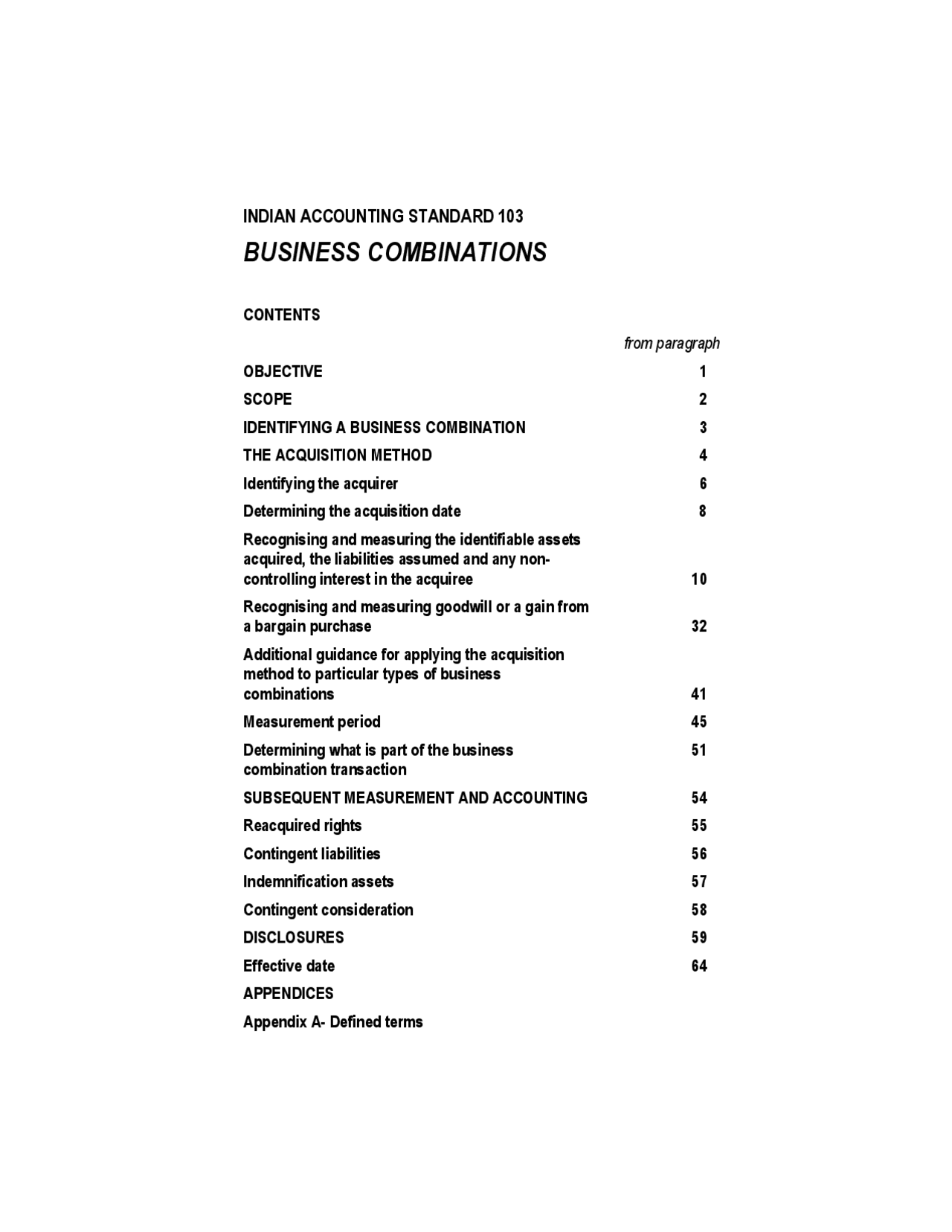 Business Combinations Summaries Accounting Docsity