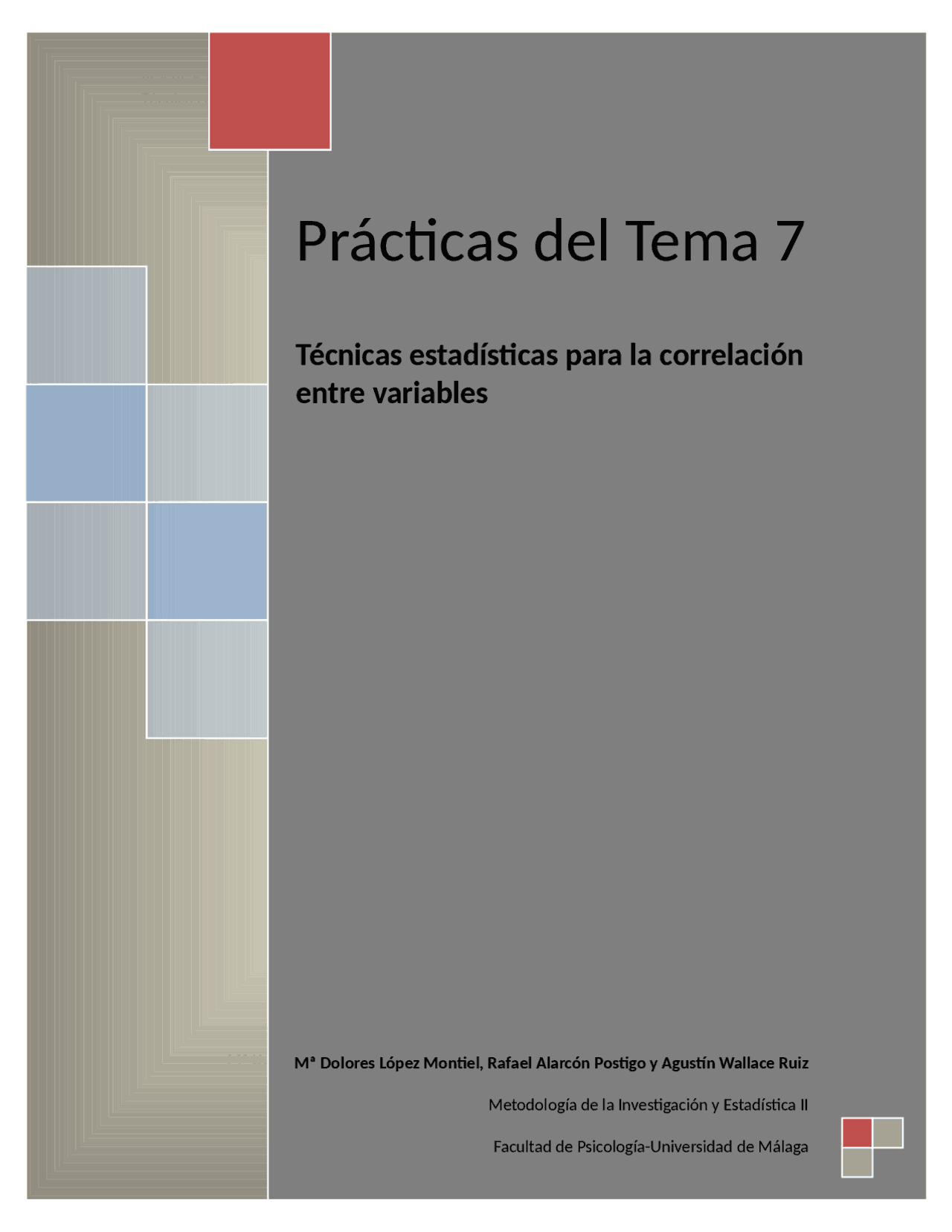 Prácticas del Tema 7: Técnicas estadísticas para la correlación entre variables | Ejercicios de ...