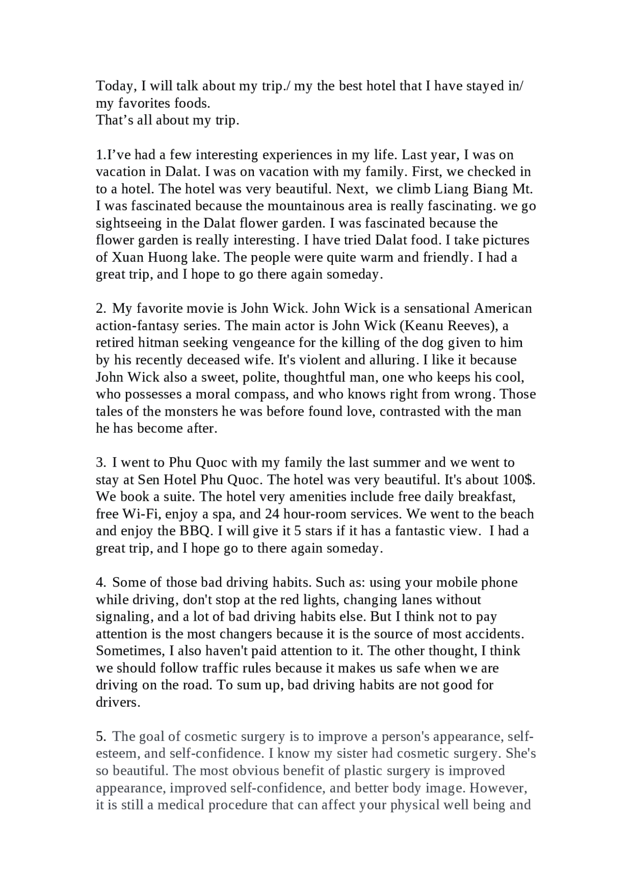 Document's title Between 20 and 90 characters | Essays (high school ...