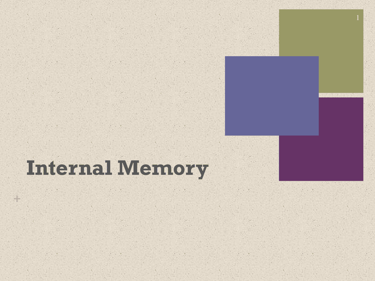 Internal Memory In Coa Slides Computer Architecture And Organization Docsity