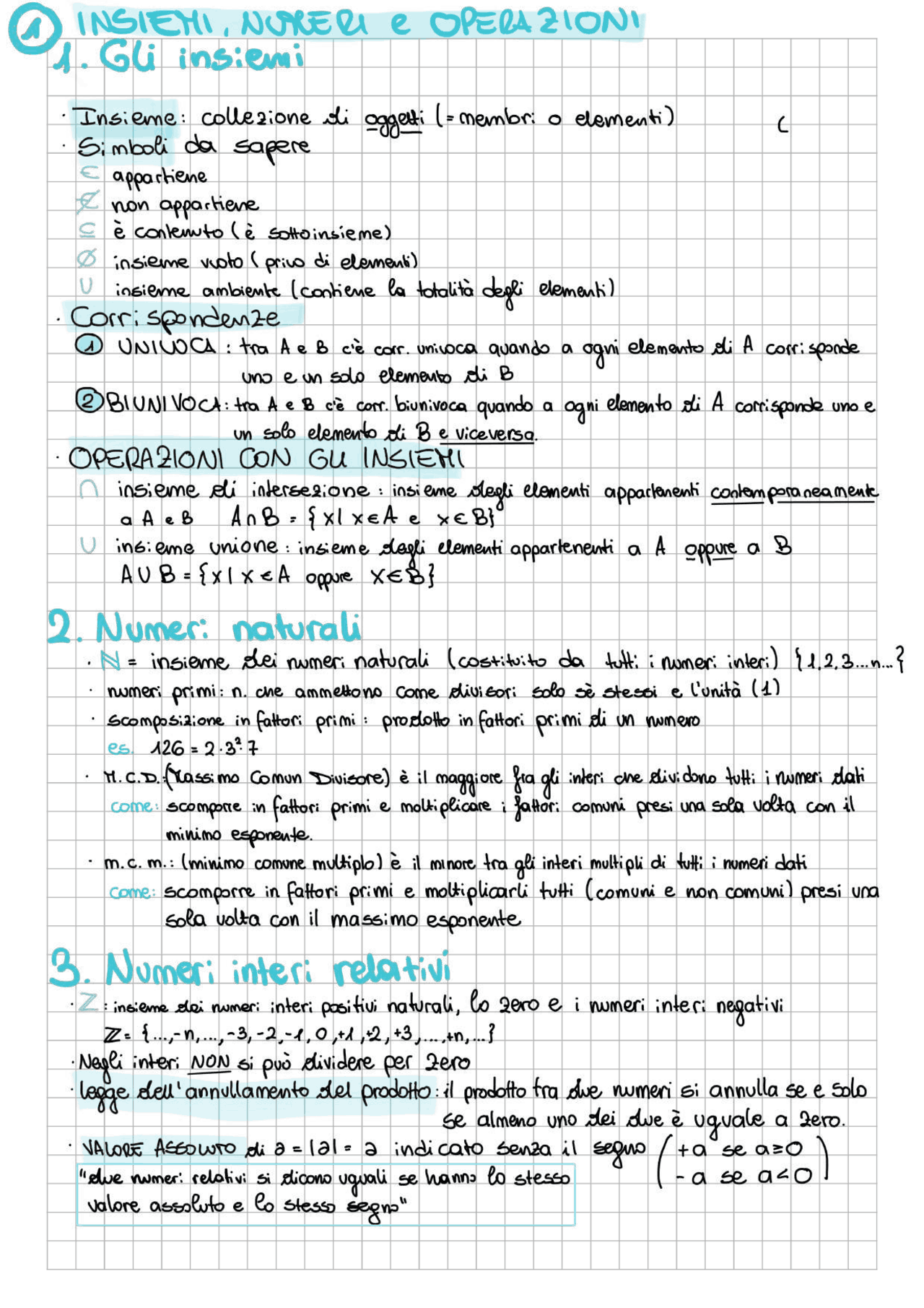 Riassunto Matematica Alphatest Scienze Della Formazione Primaria Test