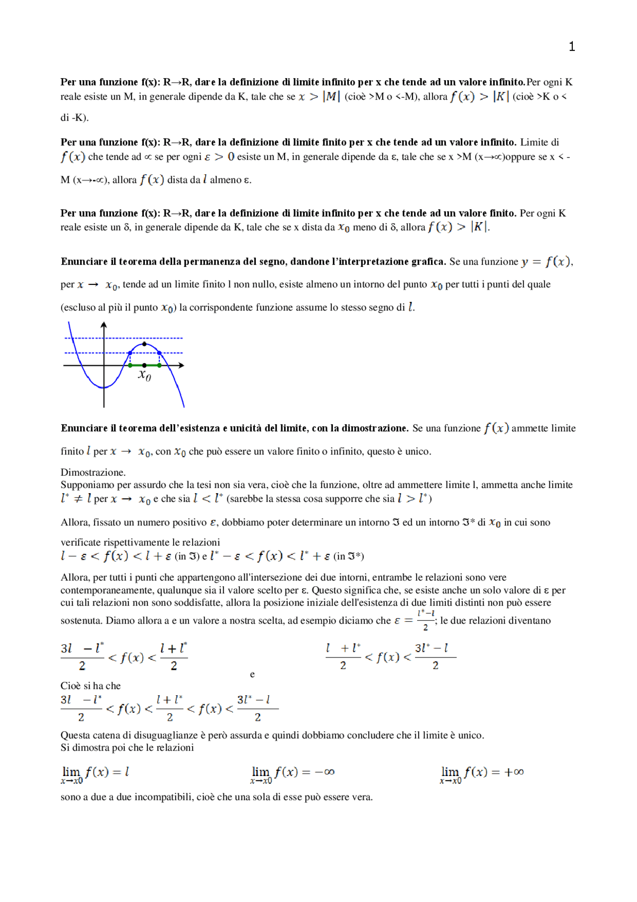 Metodi Matematici Risposte Aperte Ecampus Panieri Di Matematica