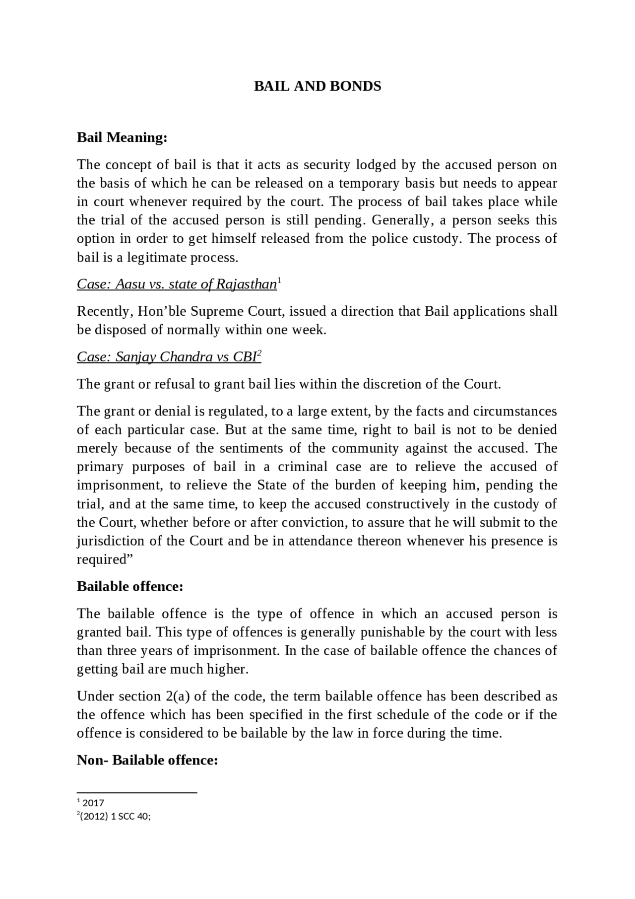 CRPC NOTES DETAILED AND TO THE POINT | Summaries Law - Docsity