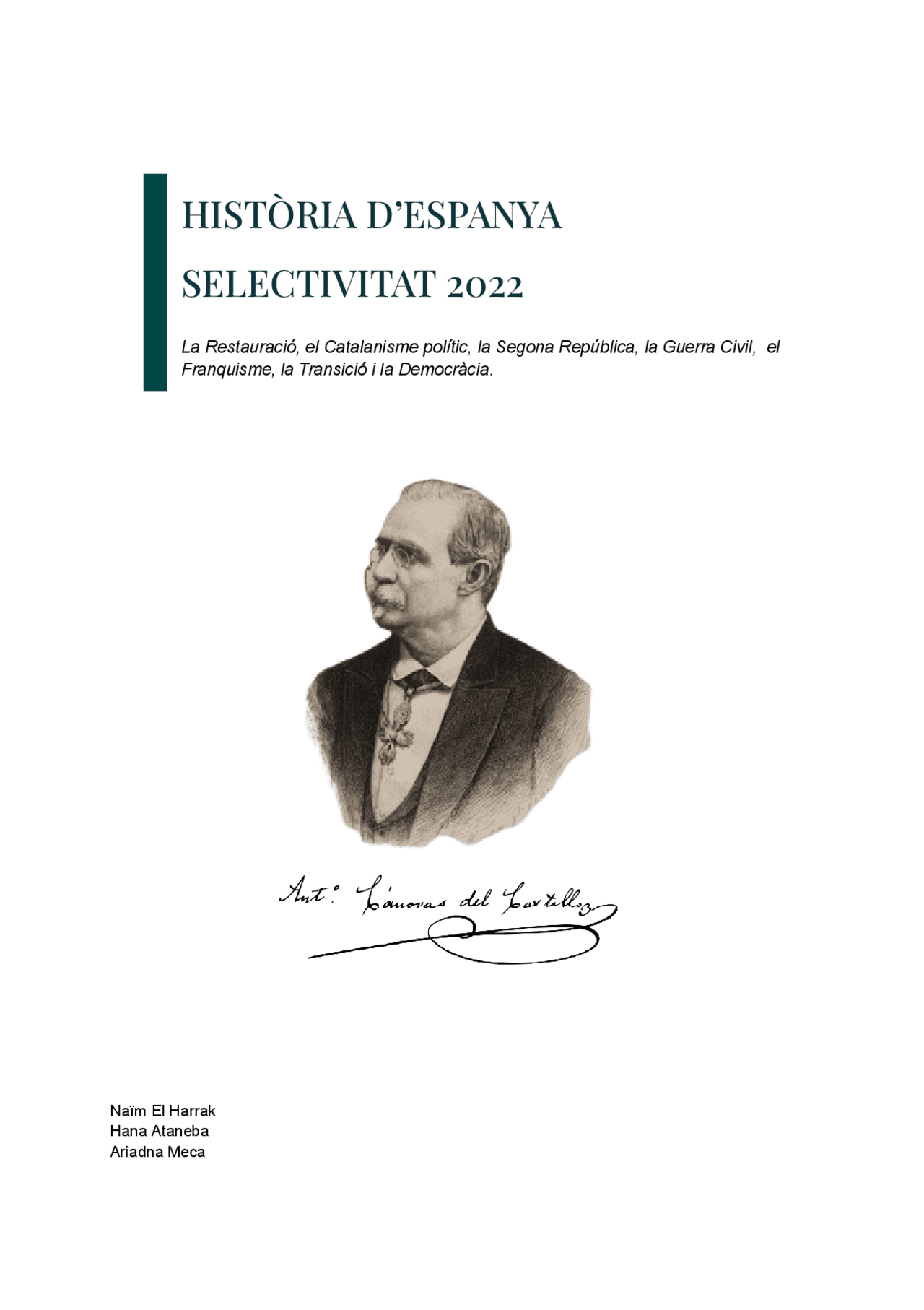 Apunts Història Pau I 2n Batx Apuntes De Historia De España Docsity
