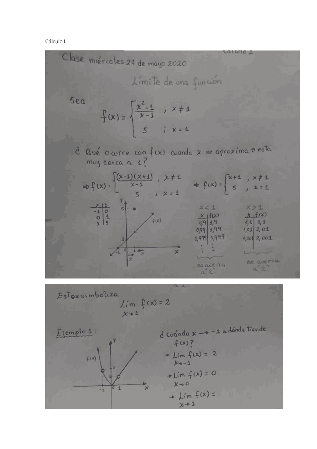 Ejercicios Cálculo Limites Ejercicios De Cálculo Docsity