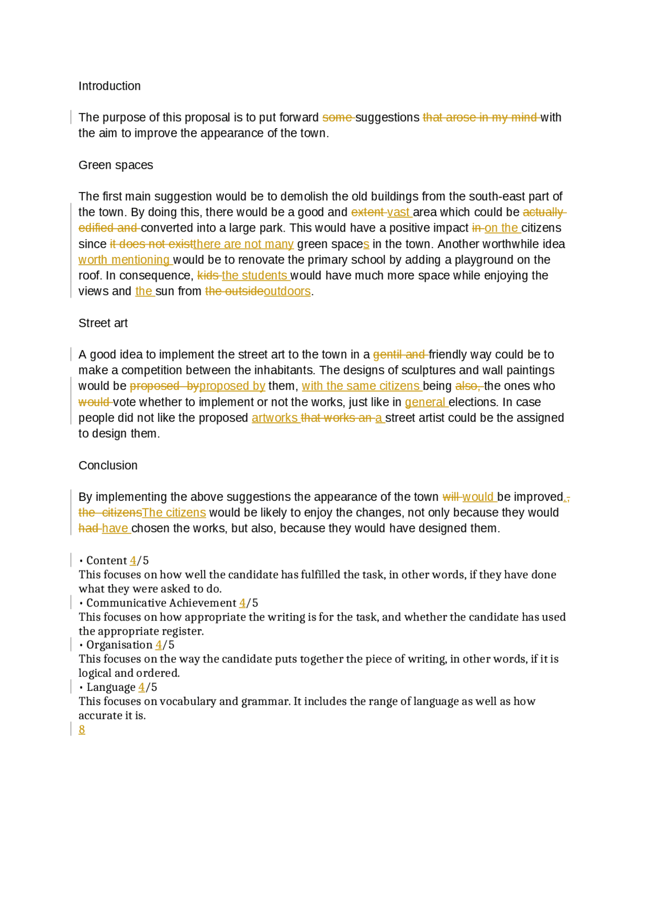 Proposal Letter C1 Modal Monografías Ensayos De Inglés Docsity