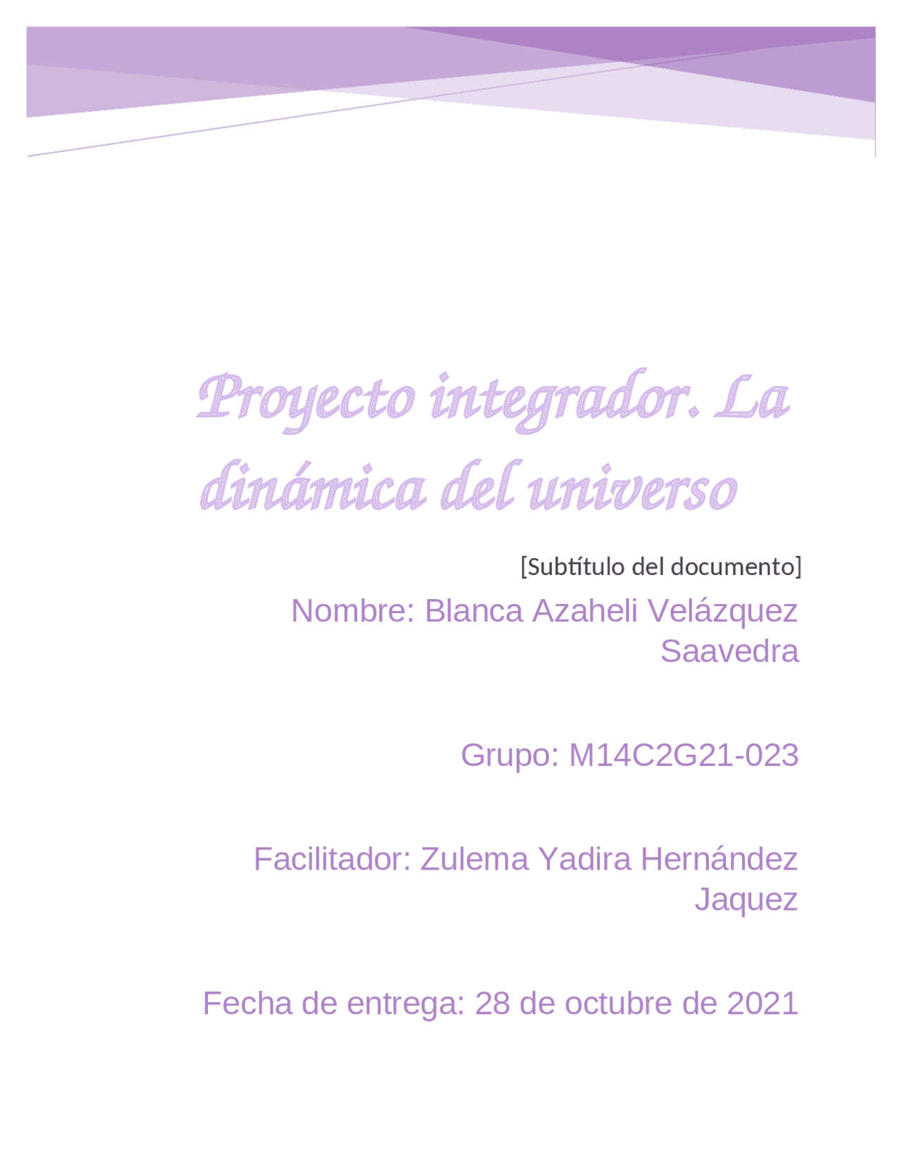 Modulo 14 Proyecto Integrador Ejercicios De Historia Docsity
